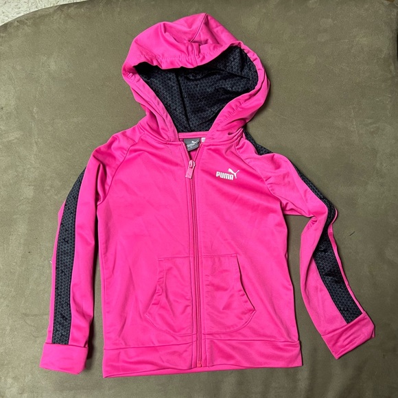 Puma | Shirts & Tops | Puma Girls Pink Top | Poshmark